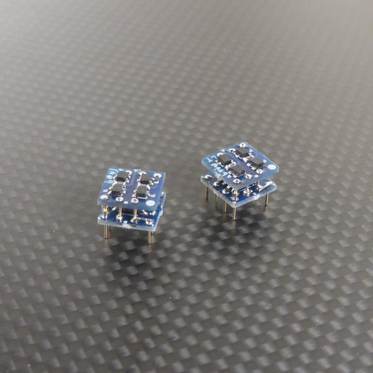 SMDオペアンプLT1468-2のDIP化 及び Dr.KSK謹製バッファ付きオペアンプ基板の製作(LT1469-2) – E4UA